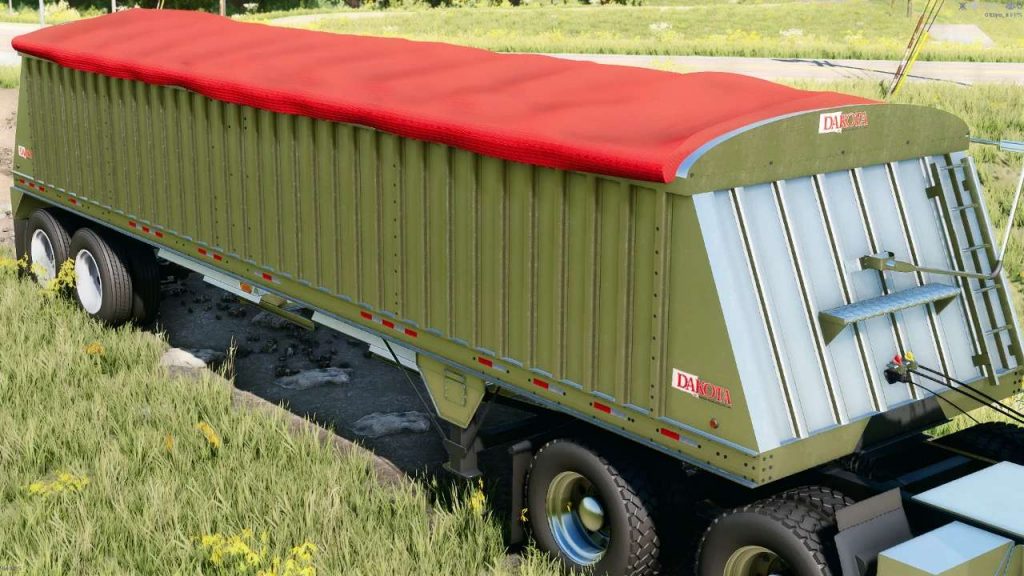 Dakota Hopper Bottom 38FT v1.0.0.0 - FS25 / FS22 Mod