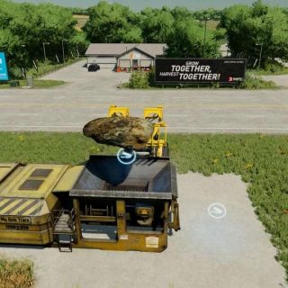 Dynamic Crushable Rocks Pack v1.0.0.0 - FS25 / FS22 Mod