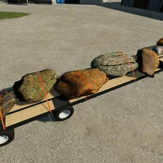 Dynamic Crushable Rocks Pack v1.0.0.0 - FS25 / FS22 Mod