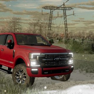 Ford SUPER-DUTY LIMITED 2020 v2.0.0.3 - FS25 / FS22 Mod