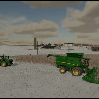 Green Valley Nebraska 4X Map V2.1.0.0 - FS25 / FS22 Mod