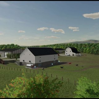 Green Valley Nebraska 4X Map V2.1.0.0 - FS25 / FS22 Mod