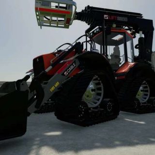 Huddig 1260E Revamped v1.0.0.1 - FS25 / FS22 Mod