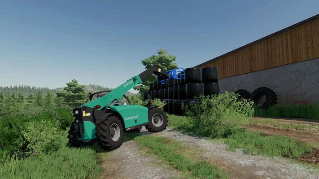 Kramer KT407 v1.1.0.0 - FS25 / FS22 Mod