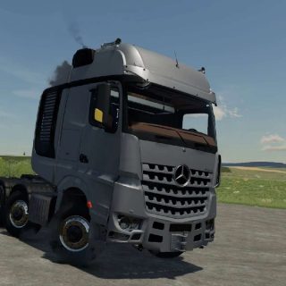 MERCEDES Benz AROCS SLT v1.0.0.0 - FS25 / FS22 Mod