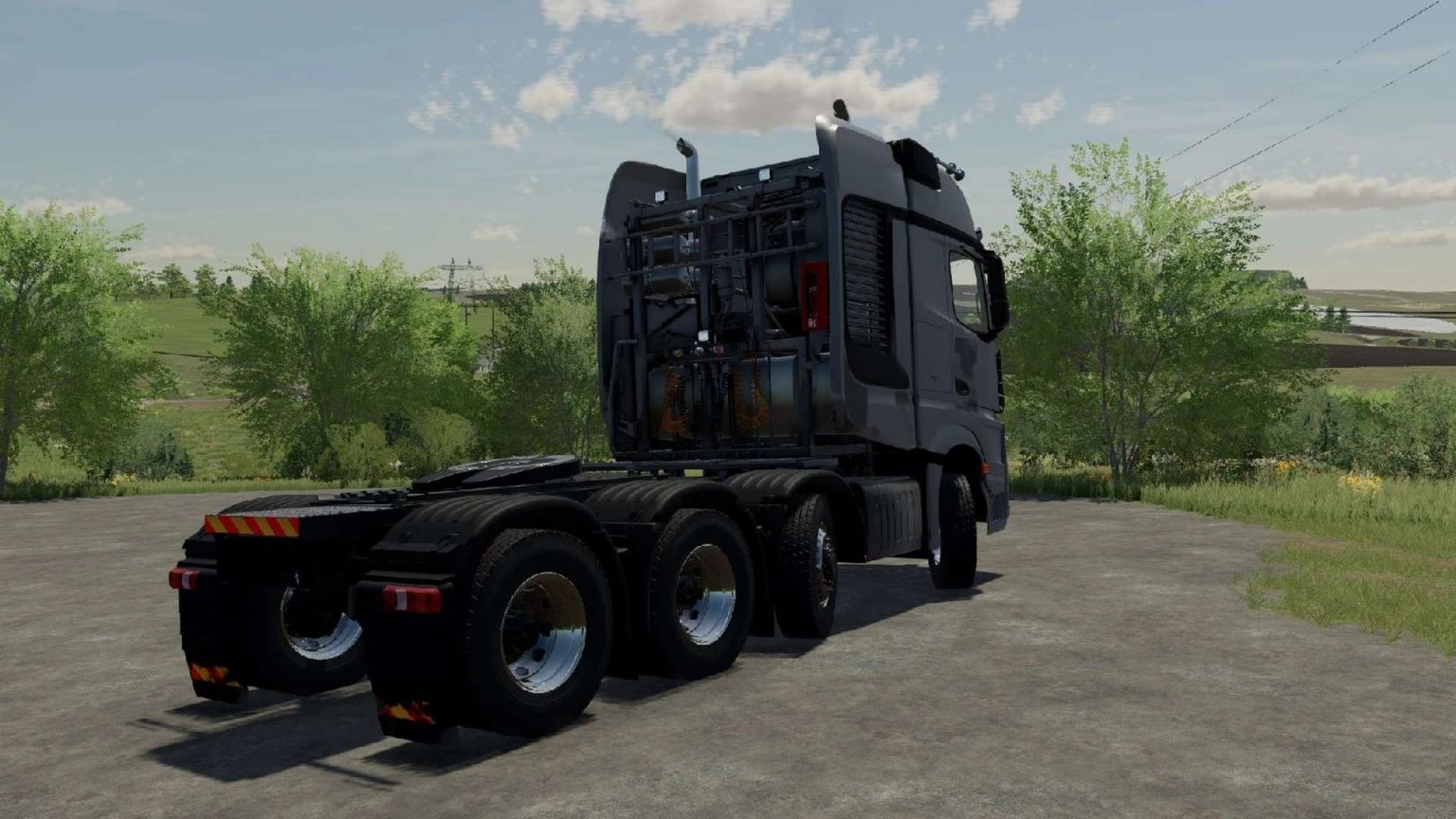 MERCEDES Benz AROCS SLT v1.0.0.0 - FS25 / FS22 Mod