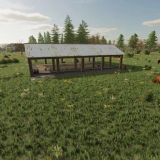 Open Cow Pasture v1.0.0.0 - FS25 / FS22 Mod