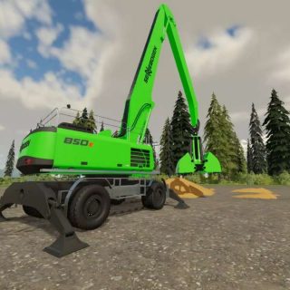 Sennebogen Material Handler v1.0.0.2 - FS25 / FS22 Mod