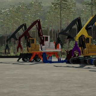 Tigercat 234b knuckle boom v1.0.0.0 - FS25 / FS22 Mod