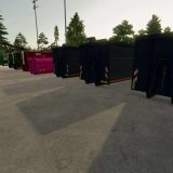 Volvo Hooklift / JYKI Trailer / Container Pack v1.0.0.0 - FS25 / FS22 Mod