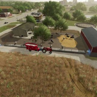 Buildable Feedlot Pack v1.0.0.1 - FS25 / FS22 Mod