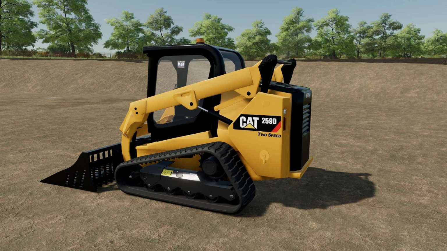 CAT 259D V1.0.0.0 - FS25 / FS22 Mod