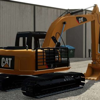 Cat 313D v1.0.0.0 - FS25 / FS22 Mod