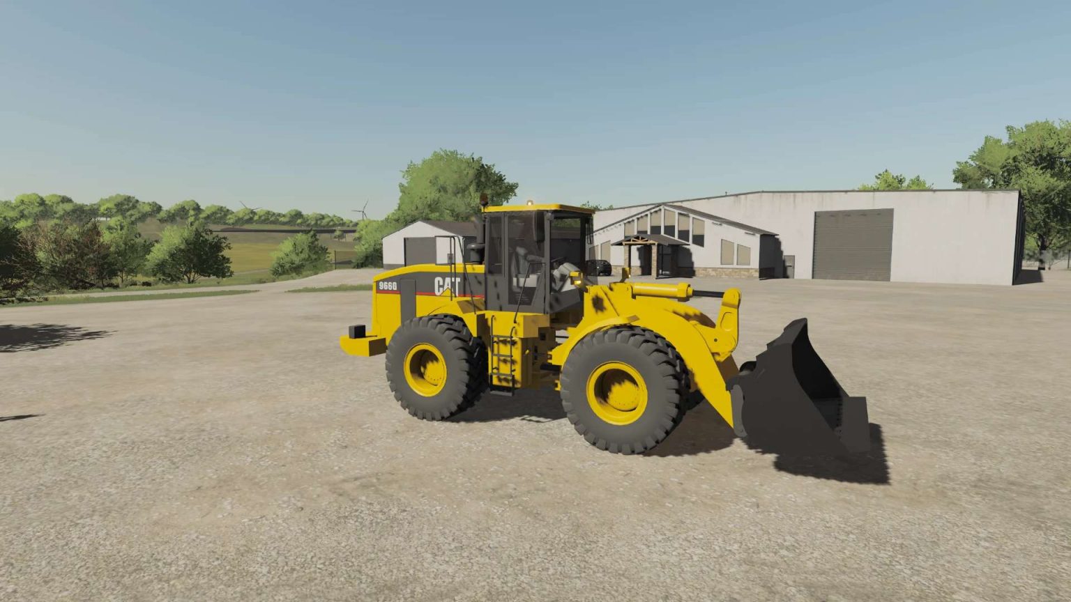 Cat 966G Wheeled Loader v1.0.0.0 - FS25 / FS22 Mod