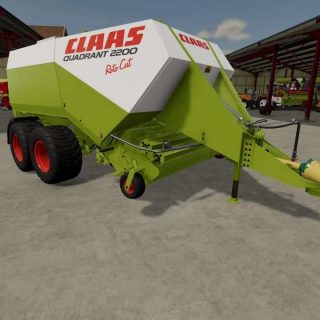 Claas Quadrant 2200 RC v1.0.0.0 - FS25 / FS22 Mod