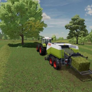 Claas Quadrant 2200 RC v1.0.0.0 - FS25 / FS22 Mod