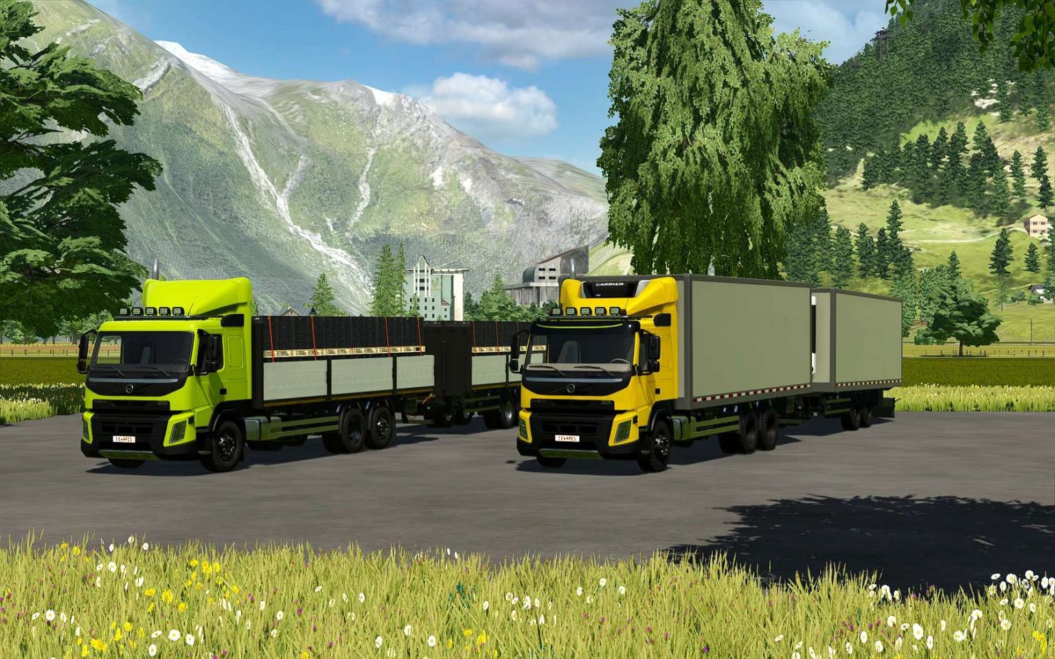 EDM Volvo FMX Long version With Autoload v1.0.0.0 - FS25 / FS22 Mod