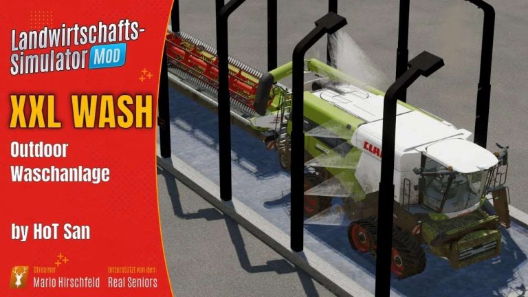 HoT outdoorWash v1.0.0.0 - FS25 / FS22 Mod