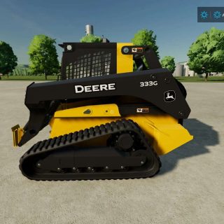 John Deere 333g v1.0.0.0 - FS25 / FS22 Mod