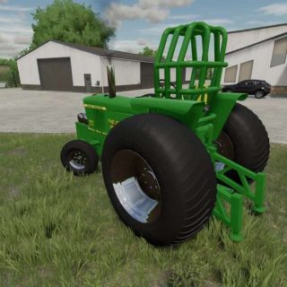 John Deere 4020 Pulling Tractor v1.0.0.0 - FS25 / FS22 Mod
