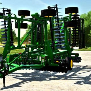 John Deere Tillage Disk 2660VT 33ft v1.0.0.0 - FS25 / FS22 Mod