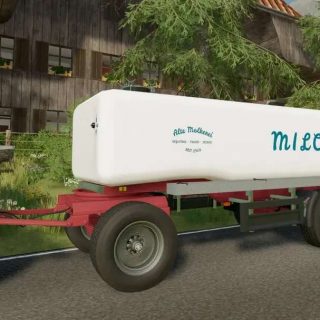 Old Milk Tanker v1.0.2.0 - FS25 / FS22 Mod