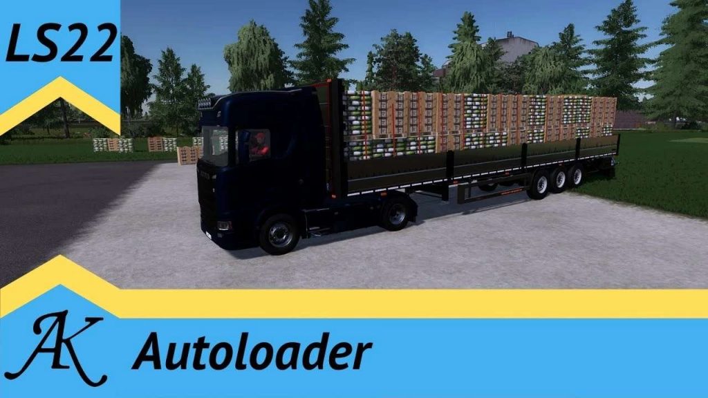 Pallet Autoload Specialization v1.10.0 - FS25 / FS22 Mod