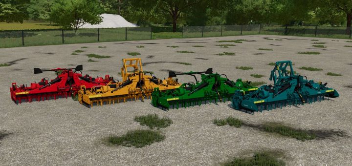 Power Harrow Mods | FS22 Mods | Farming Simulator 22 Mods