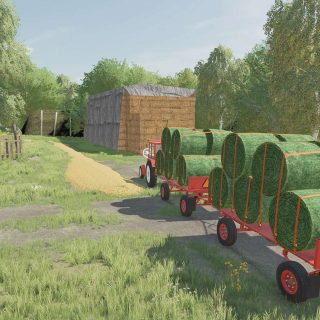 Landoll Hauloll Lowboy Mods | FS22 Mods | Farming Simulator 22 Mods