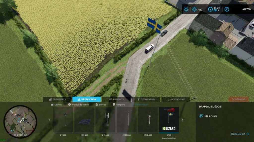 World Country Flag v2.2.0.0 - FS25 / FS22 Mod