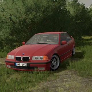 BMW E36 Compact v1.0.0.0 - FS25 / FS22 Mod