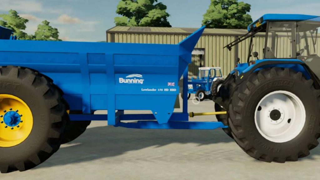 Bunning Jude Manure Spreader v1.1.0.0 - FS25 / FS22 Mod