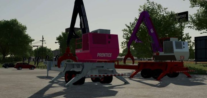 Farming Simulator 22 Forklifts, Excavators mods | FS22 Excavators