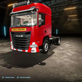 DAF XF 2022 v1.0.0.0 - FS25 / FS22 Mod