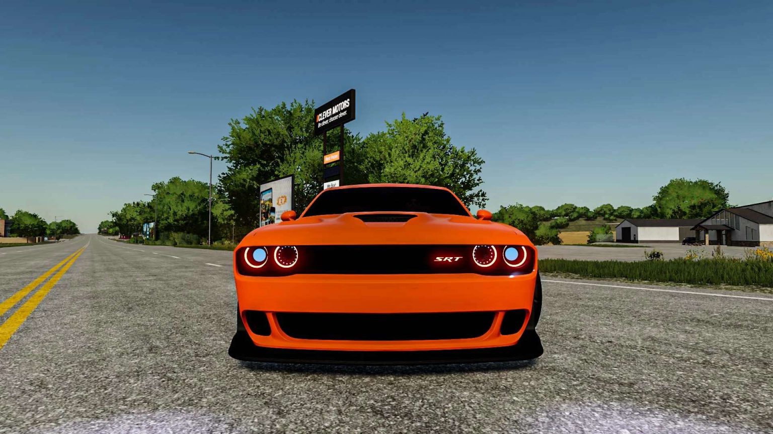 Dodge Challenger Hellcat v1.0.0.0 - FS25 / FS22 Mod