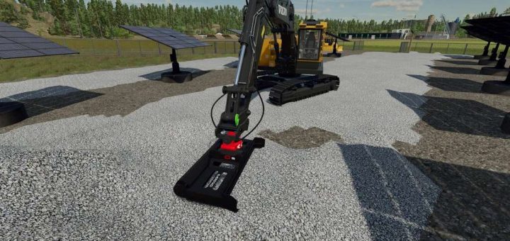 Excavator Rake Mods | FS22 Mods | Farming Simulator 22 Mods