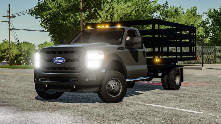 Ford F550 Rack Body v1.0.0.0 - FS25 / FS22 Mod