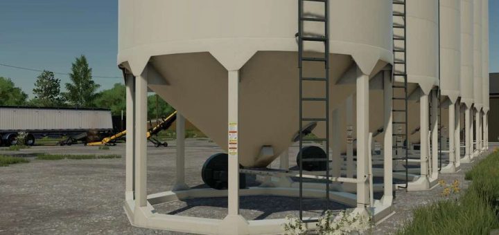 Smoothwall Hopper Bins Mods | FS22 Mods | Farming Simulator 22 Mods