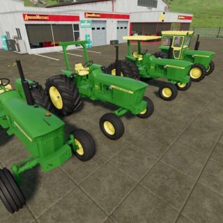 John Deere 4020, 4010, 4000 v1.1.0.0 - FS25 / FS22 Mod