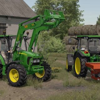 John Deere 5R Series v1.0.0.0 - FS25 / FS22 Mod