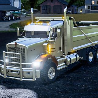 Kenworth T800 Dump Truck v1.0.0.0 - FS25 / FS22 Mod