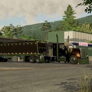 Lode King Hopper Bottom Trailer v1.0.0.0 - FS25 / FS22 Mod