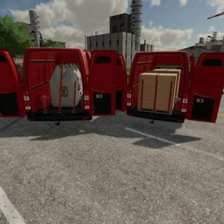 MB Sprinter 3x Palletautoload v1.2.0.0 - FS25 / FS22 Mod