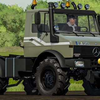 Mercedes-Benz Unimog V1.2.0.0 - FS25 / FS22 Mod