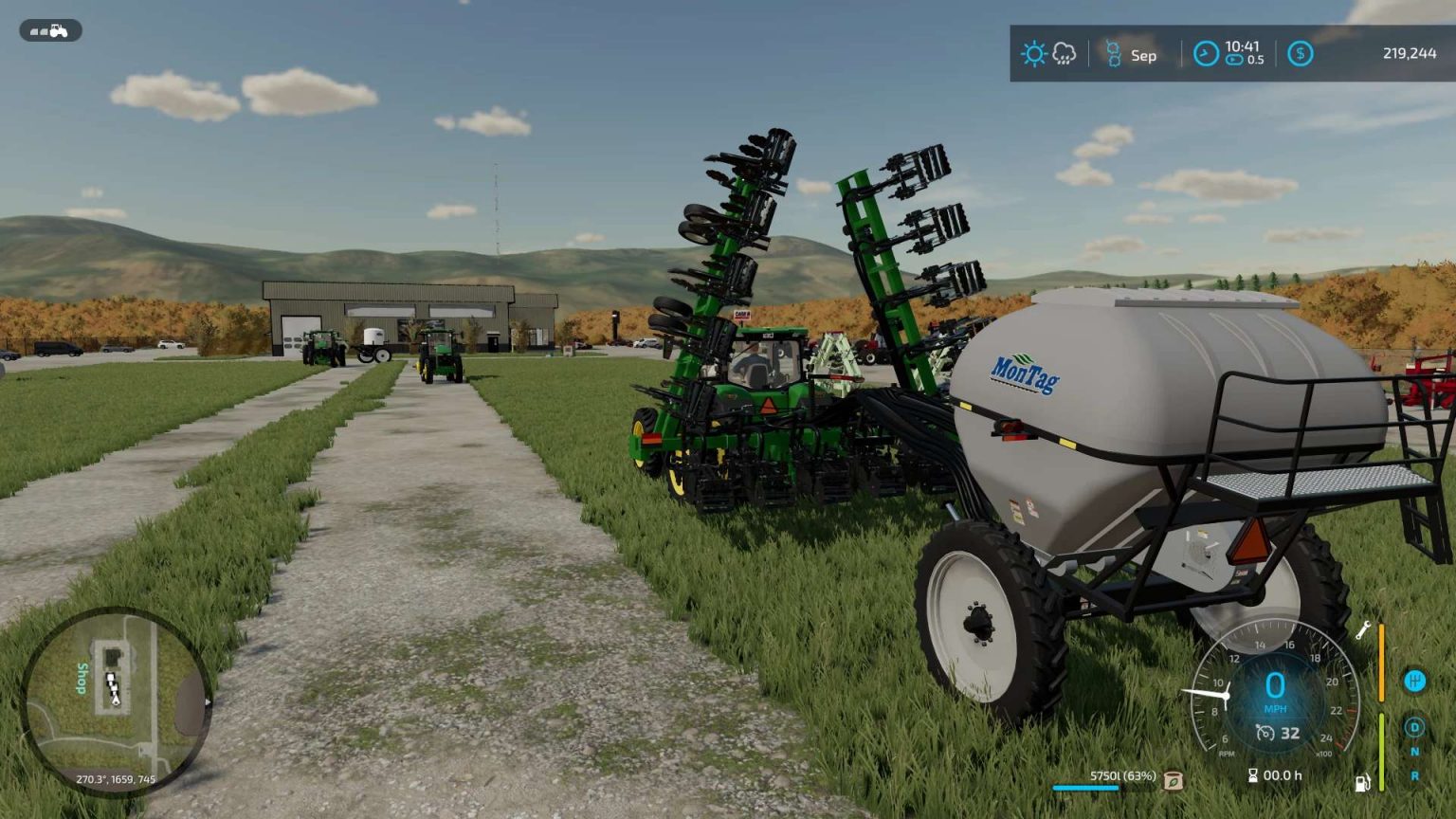 Montag Dry Fertilizer v1.0.0.0 - FS25 / FS22 Mod
