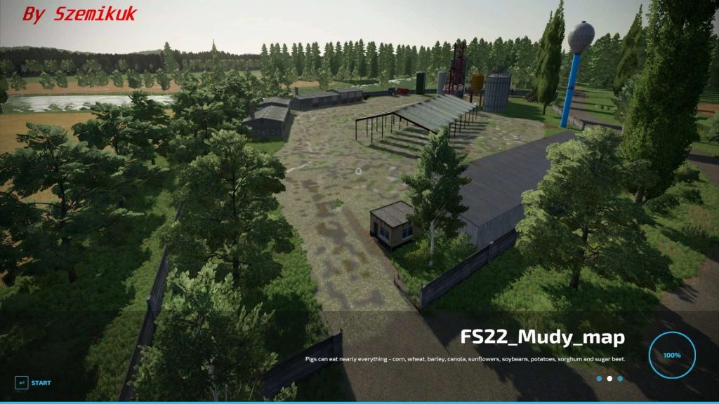 Mudy map v1.0.0.0 - FS25 / FS22 Mod