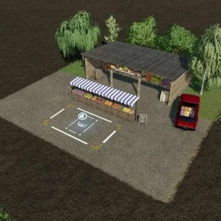 Orchard Pack with selling Station v1.0.0.0 - FS25 / FS22 Mod