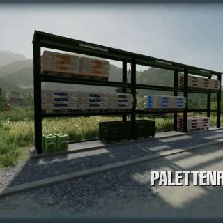 Pallet Racks v1.0.0.0 - FS25 / FS22 Mod