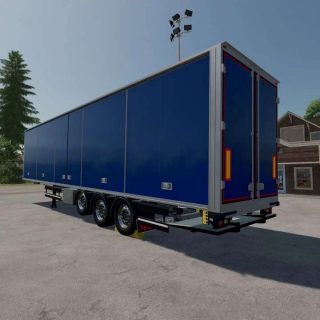 Semi Trailer with tail lift v1.0.0.0 - FS25 / FS22 Mod