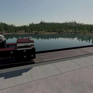 Ship with sellpoint V1.0.0.0 - FS25 / FS22 Mod